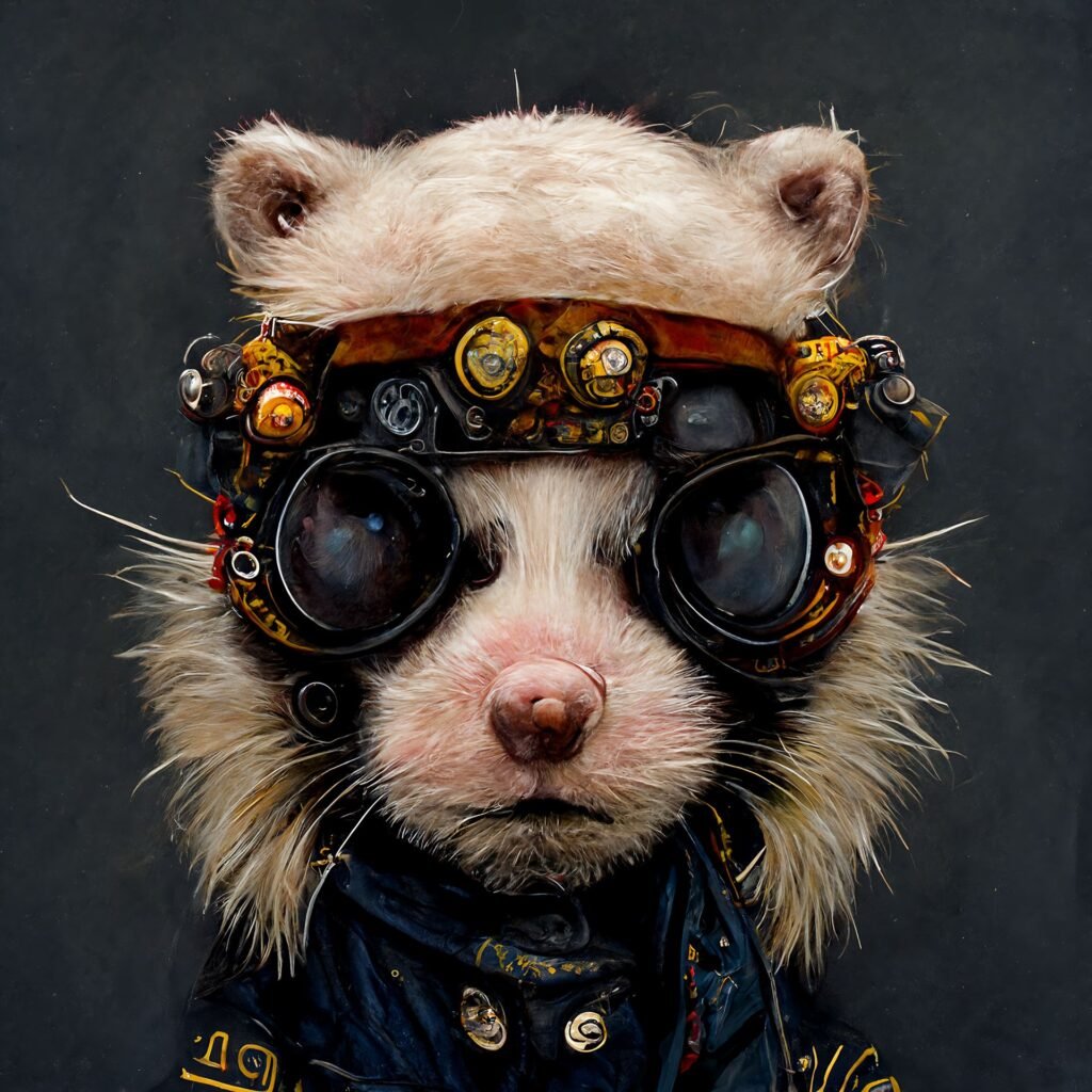 Four Leaf Ferret and Hob Speedman – Steampunk Critters
