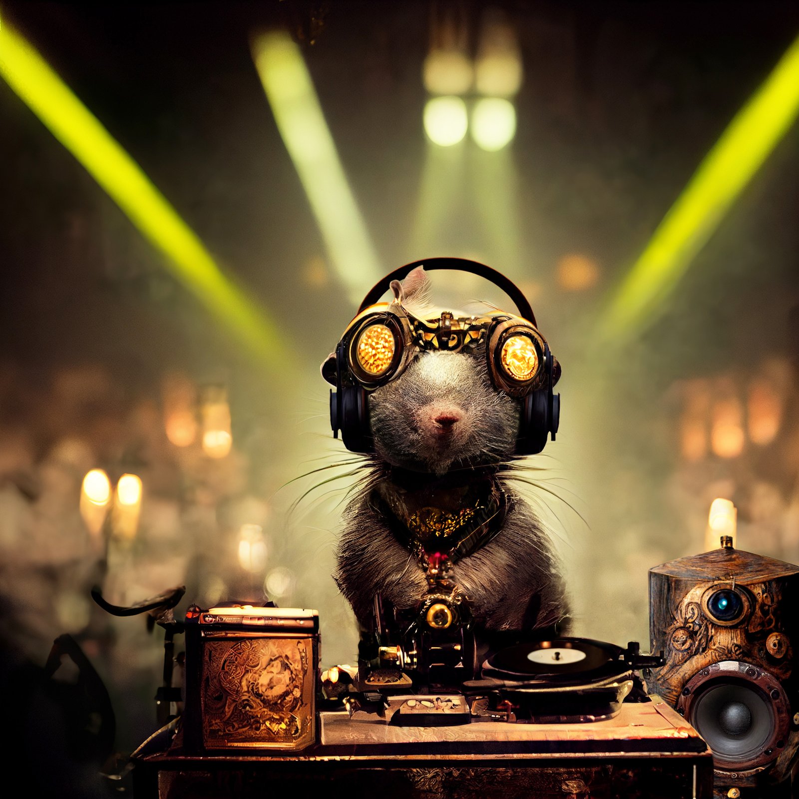 DJ Sneaky Mouse – Steampunk Critters